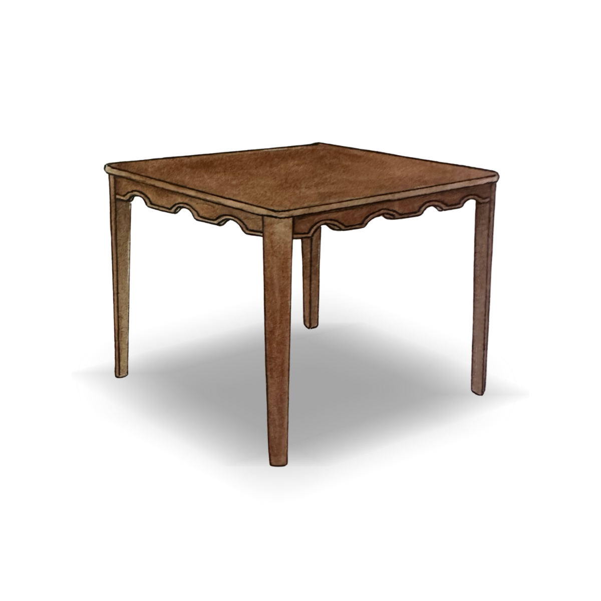 Square Bridget Table – The Collective Dallas