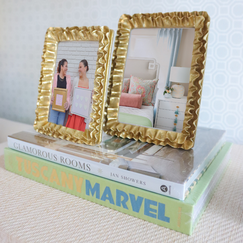 Gold Ruffle Frame, Set of 2 – The Collective Dallas