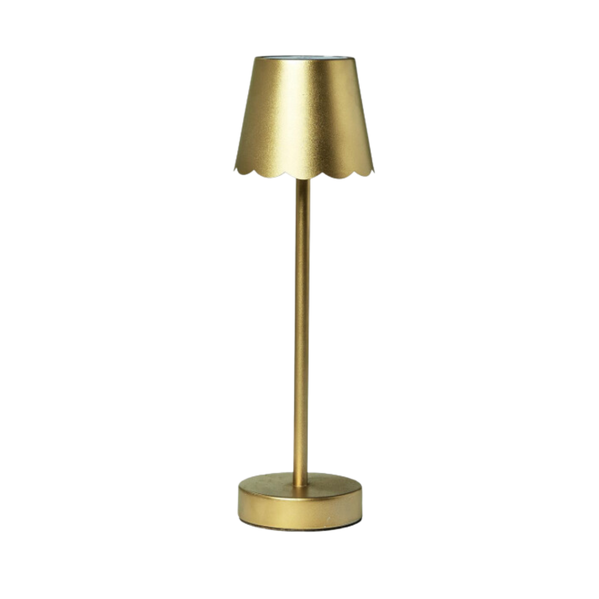 Scalloped LED Cordless Table Lamp – The Collective Dallas