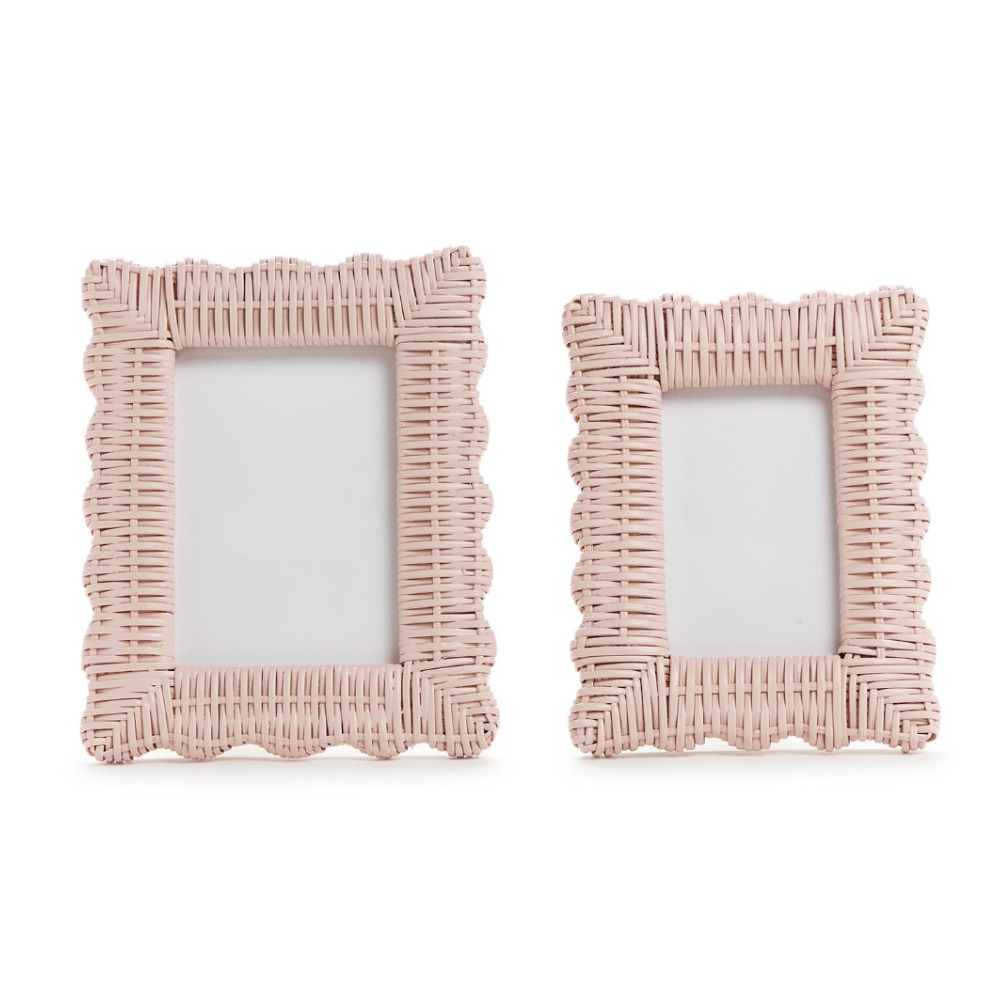 Pink Wicker Frame, Set of 2 – The Collective Dallas